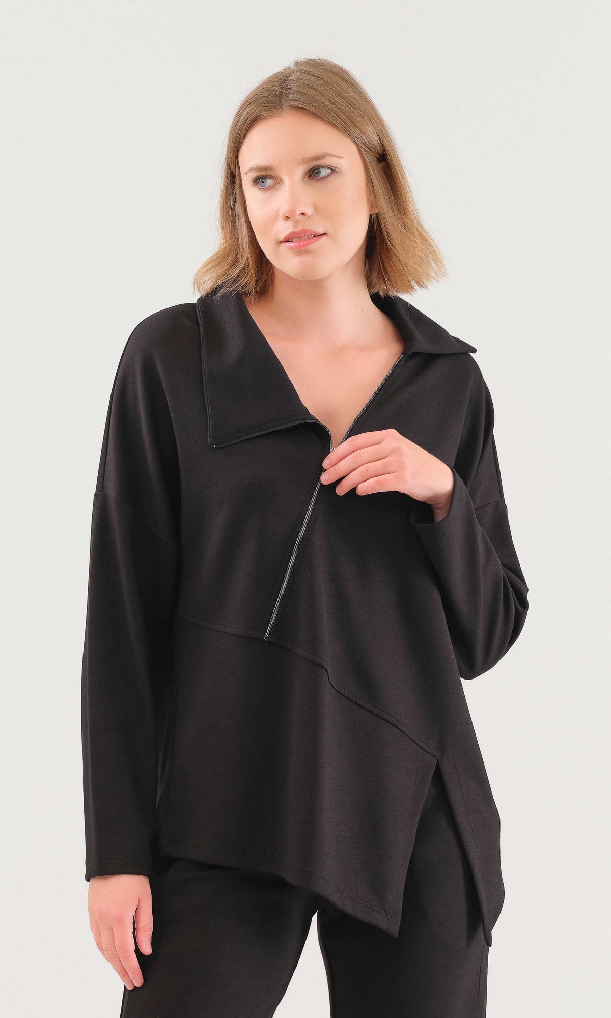 Horizontal Zip Design W/ Frt S– revolution boutique store